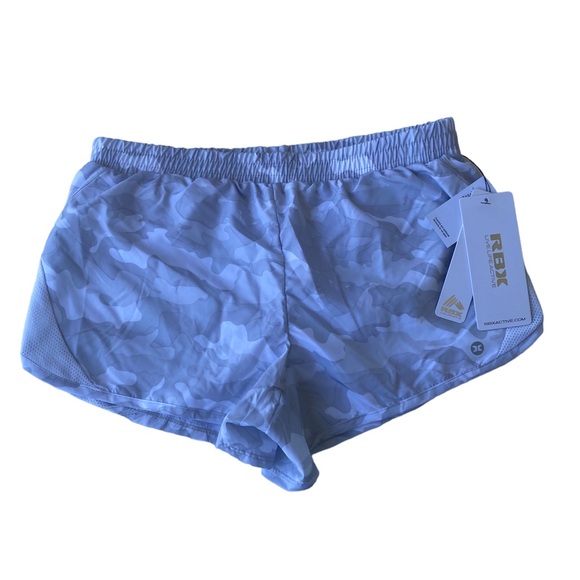 RBX | Shorts | Rbx Running Workout Shorts Gray White Camo Quick Dry ...